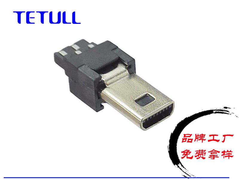 MINI USB 8P公头焊线式连接器-东莞市特图精密电子有限公司